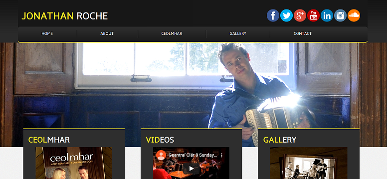 Jonathan Roche | Traditional Irish Music on the Button Accordion